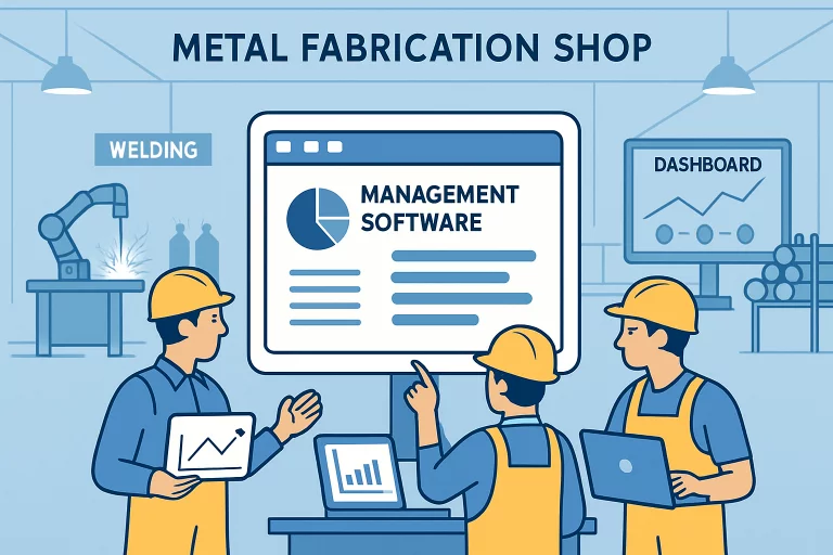fabrication shop management software