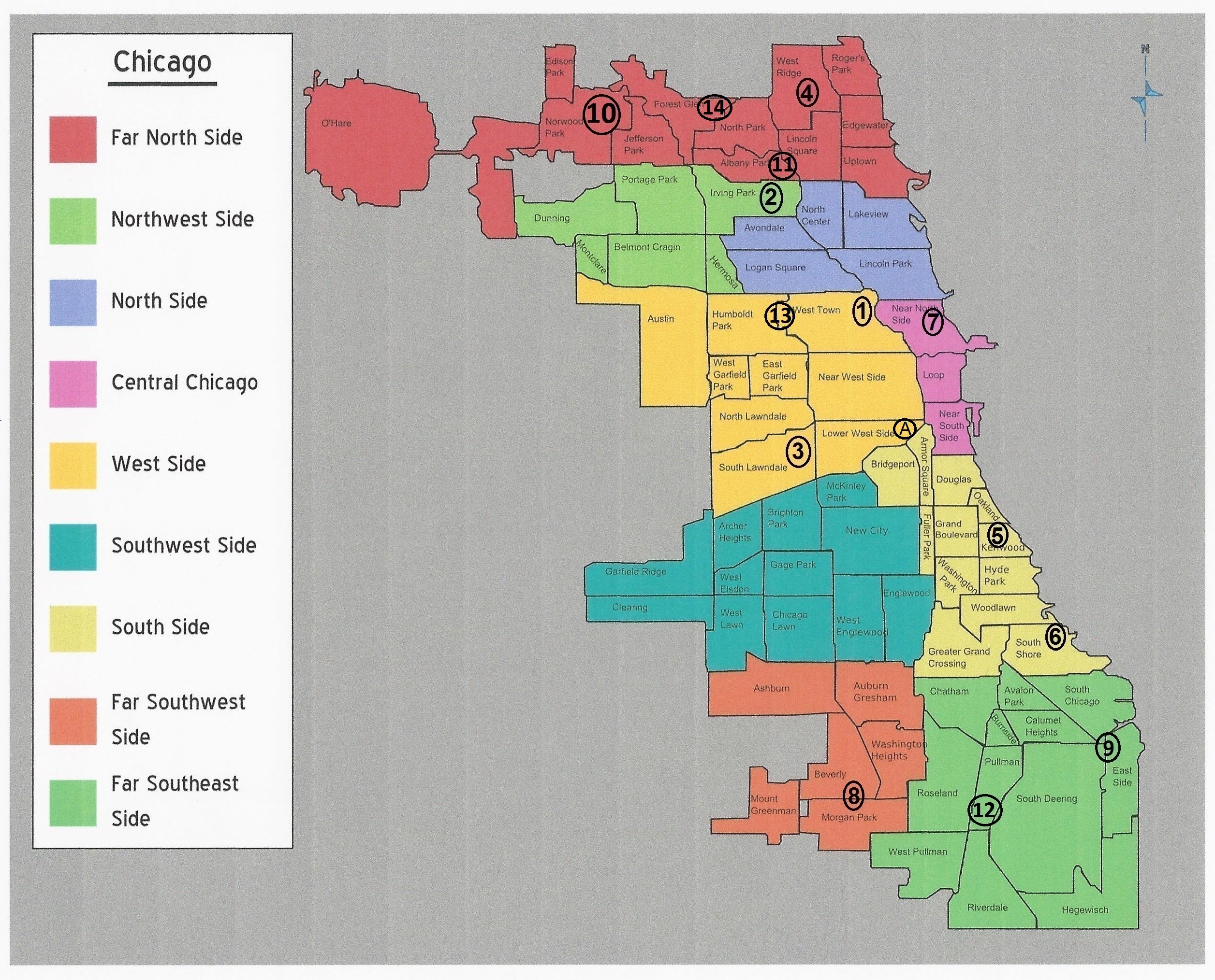 Chicago Neighborhood Map