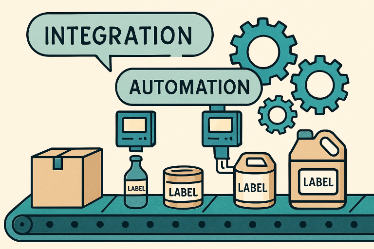 End-to-End Label Management Systems for Operational Efficiency